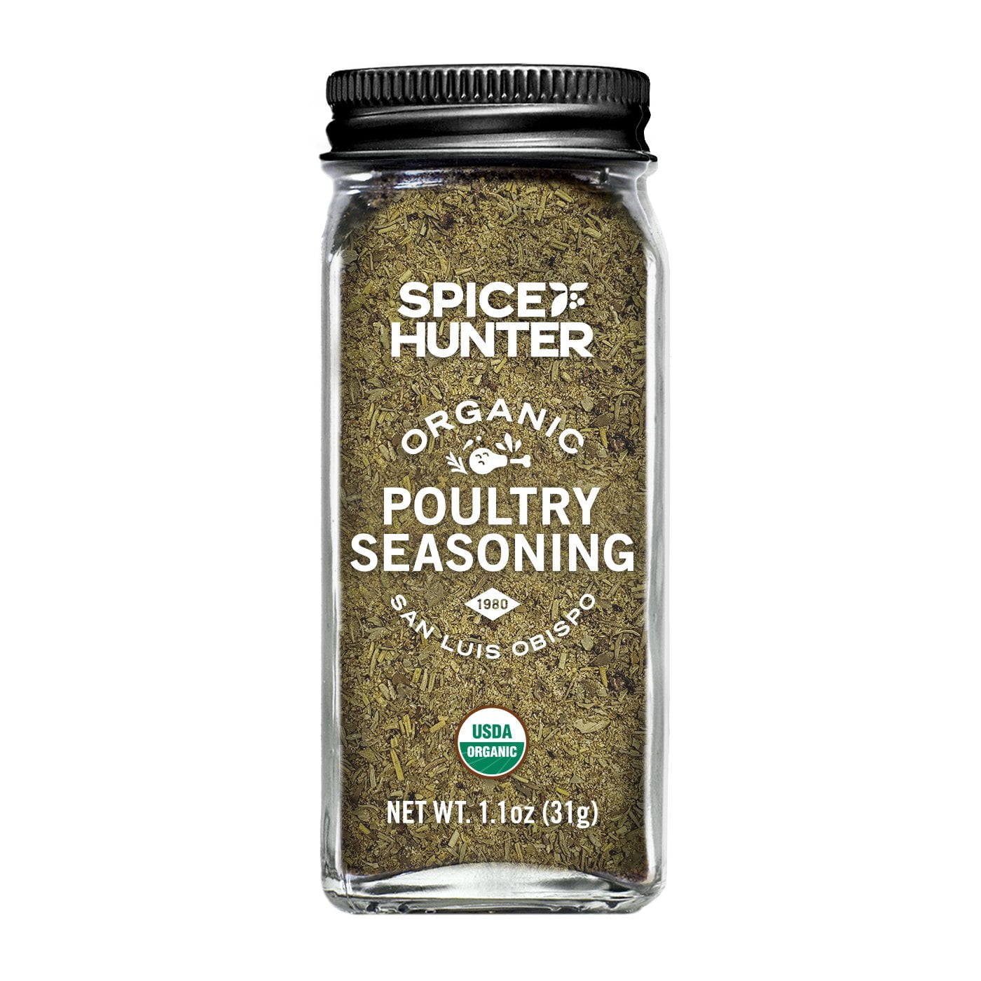 Pack of 4 Spice Hunter Organic Poultry Seasoning - 1.1 oz - Package may ...