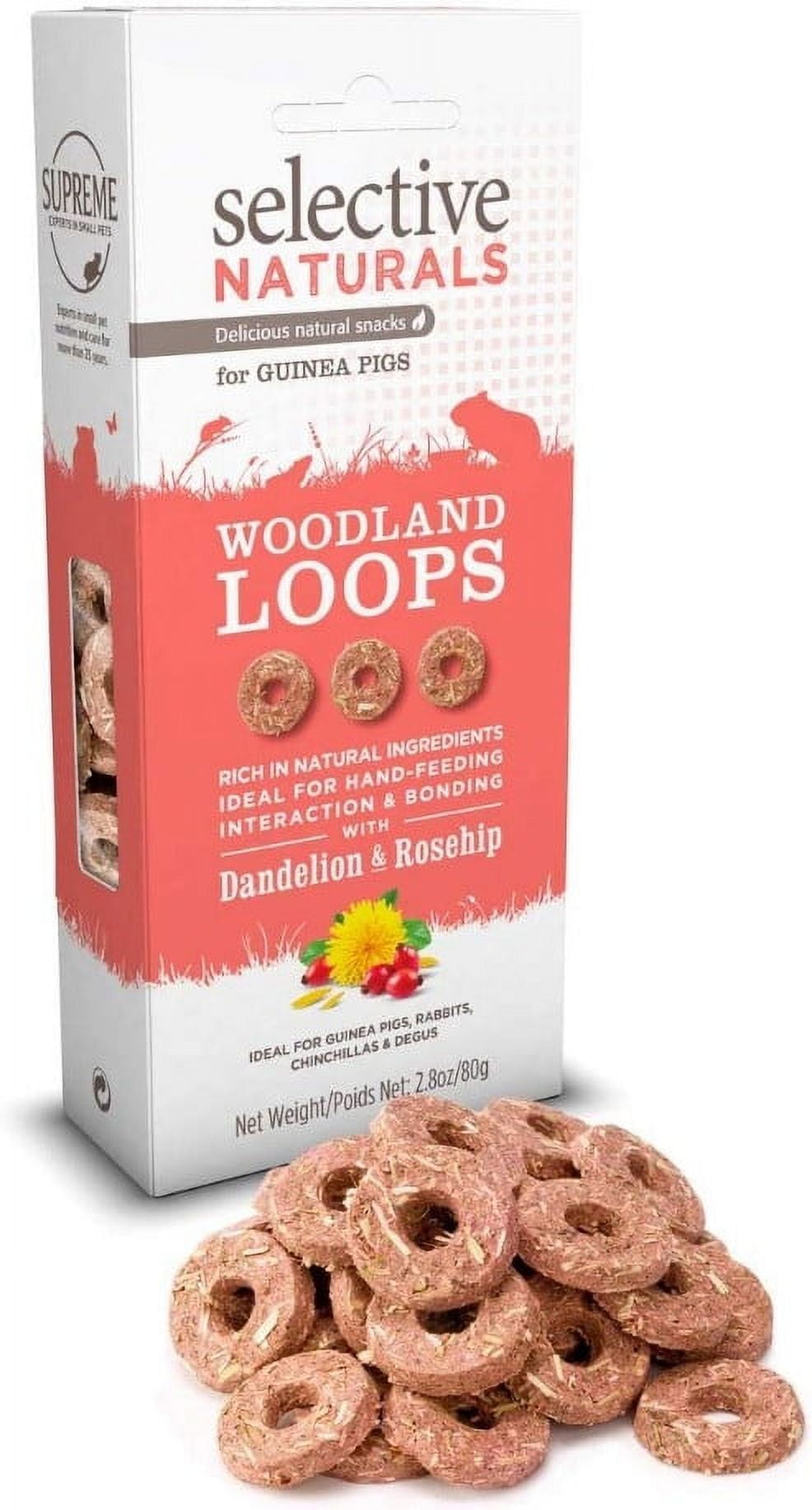 [Pack of 4] Supreme Pet Foods Selective Naturals Woodland Loops 2.8 oz ...