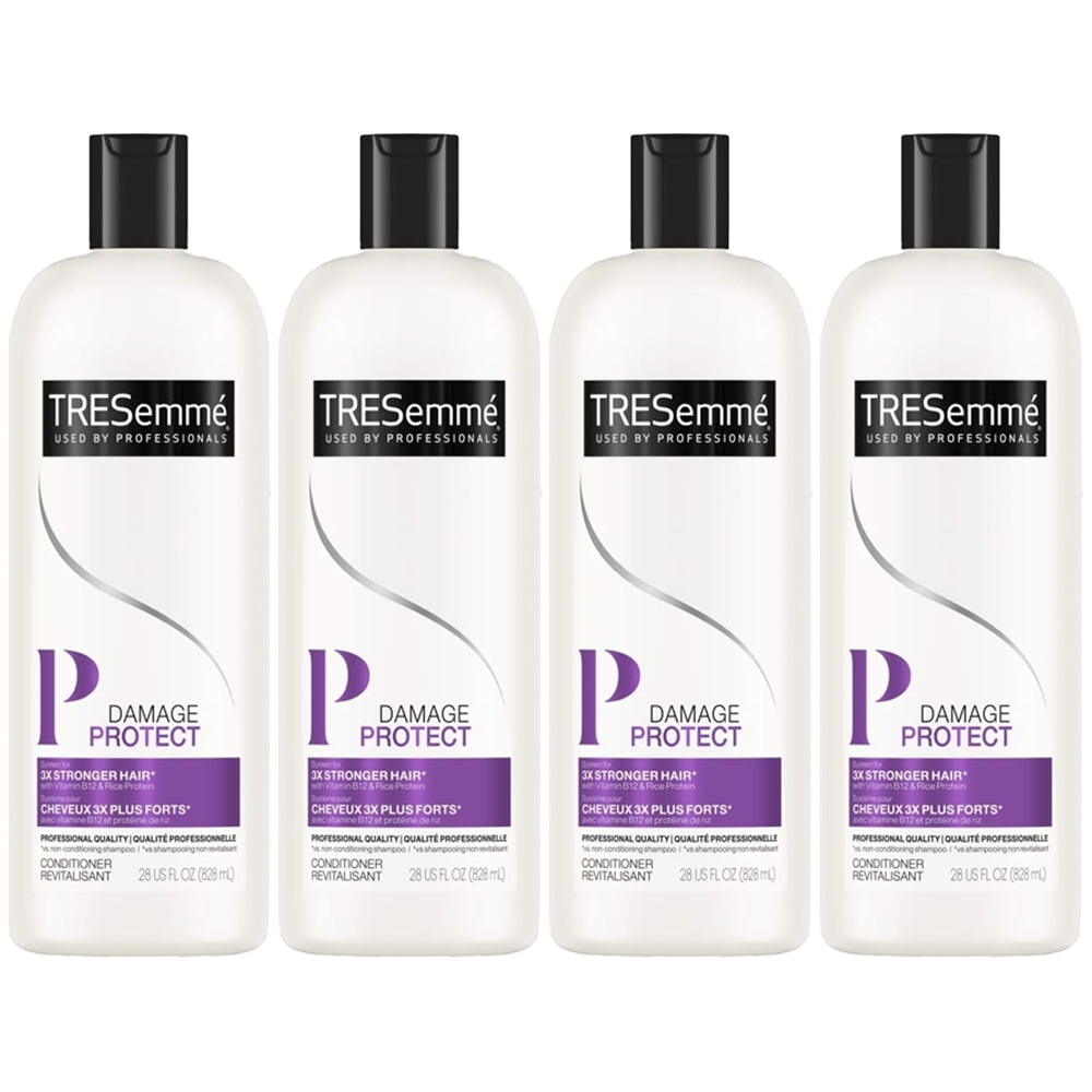 Pack of (4) TRESemme Damage Protect Conditioner, 28 Fl Oz - Walmart.com