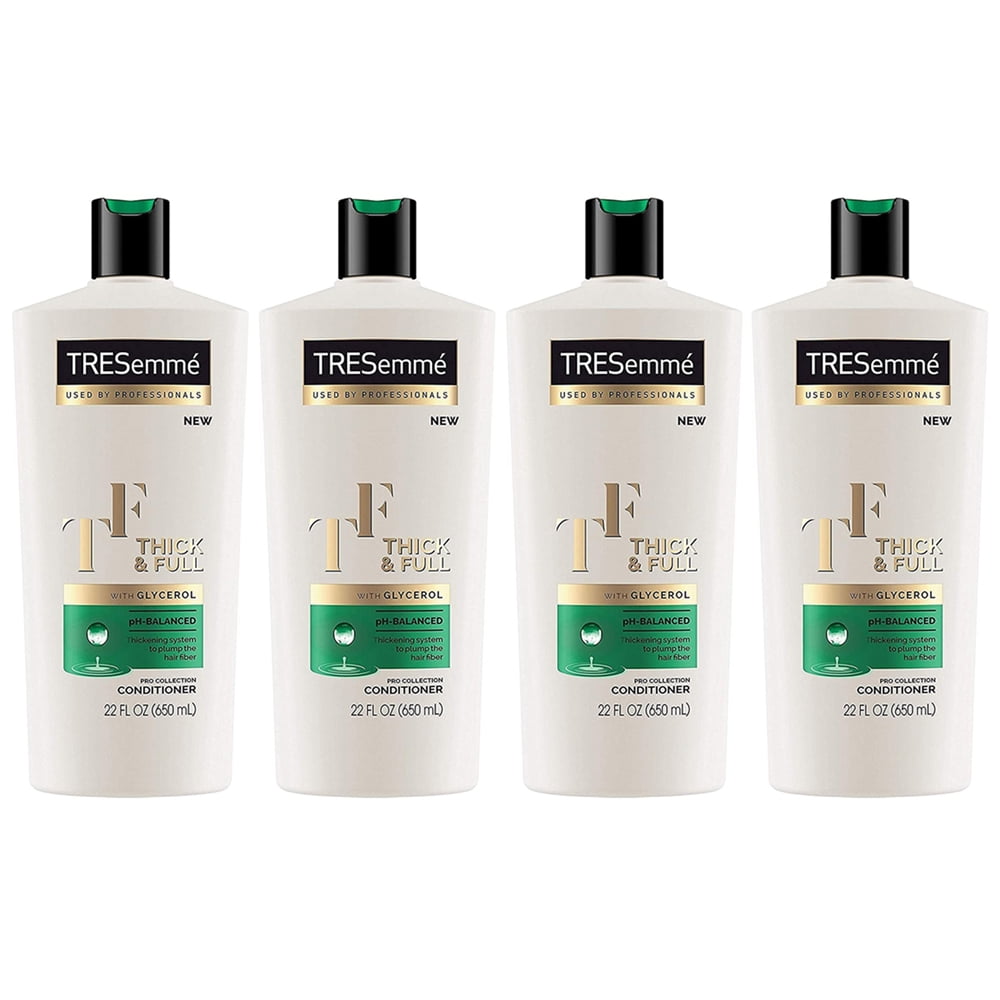 Pack of (4) TRESemme Pro Collection Conditioner Thick Full, 22 Ounce ...