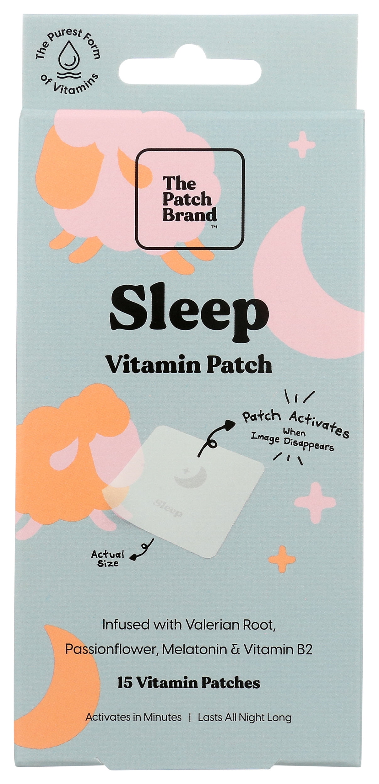Pack of 4, The Patch Brand Sleep Vitamin Patch, 15 ea - Walmart.com