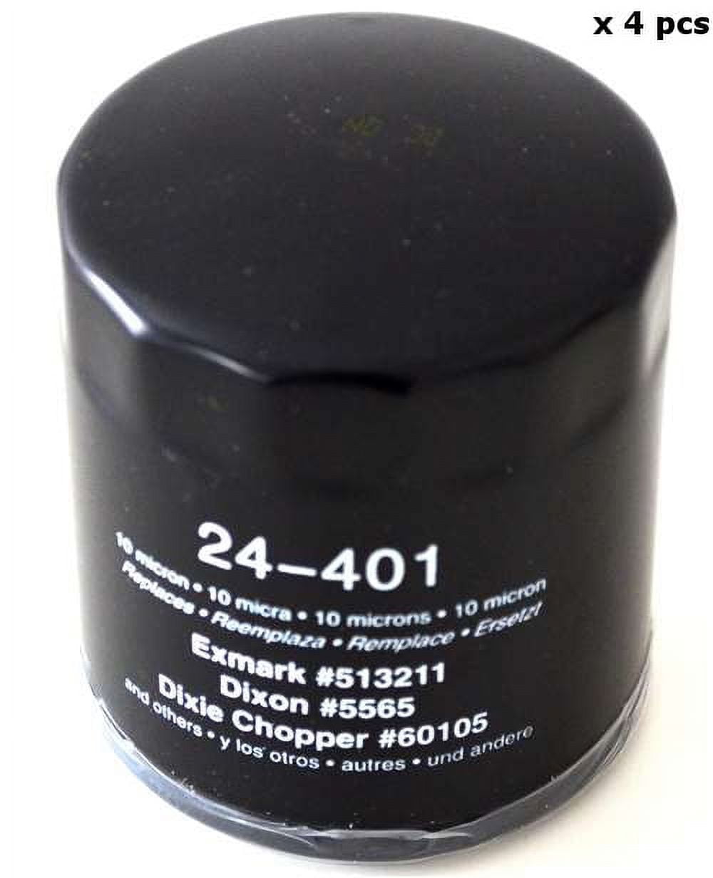 Pack of 4 Transmission Lubrication Filter for Exmark 1-513211,Scag ...