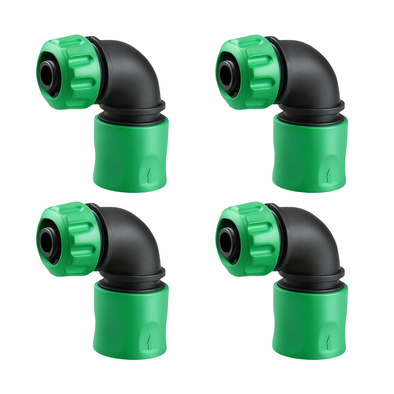 Pack of 4 Vehicle Corrosions Resistant Hose Elbow Connectors ABS 90 ...