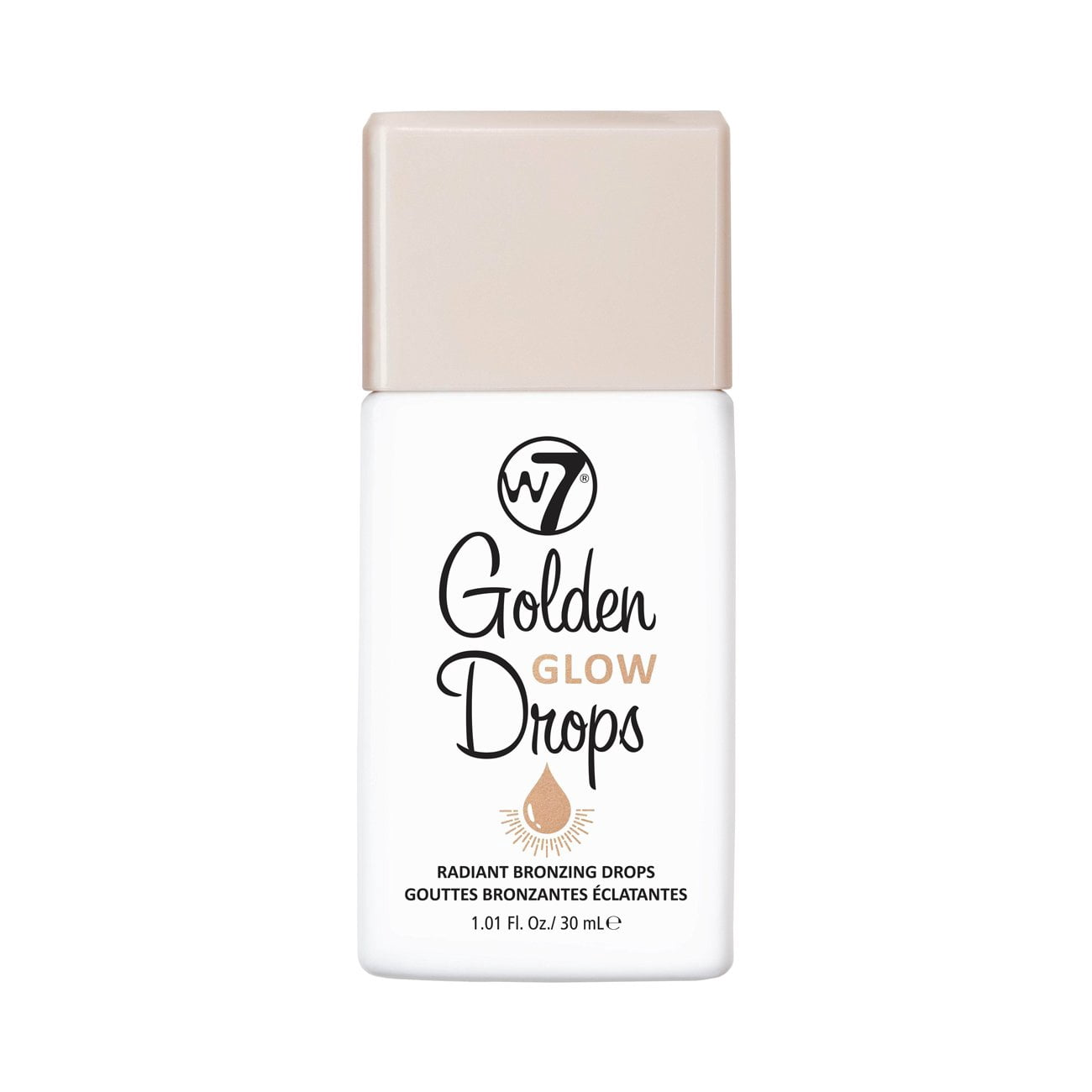 Pack of 4 W7 Golden Glow Bronzing Drops - Each - Package may vary ...
