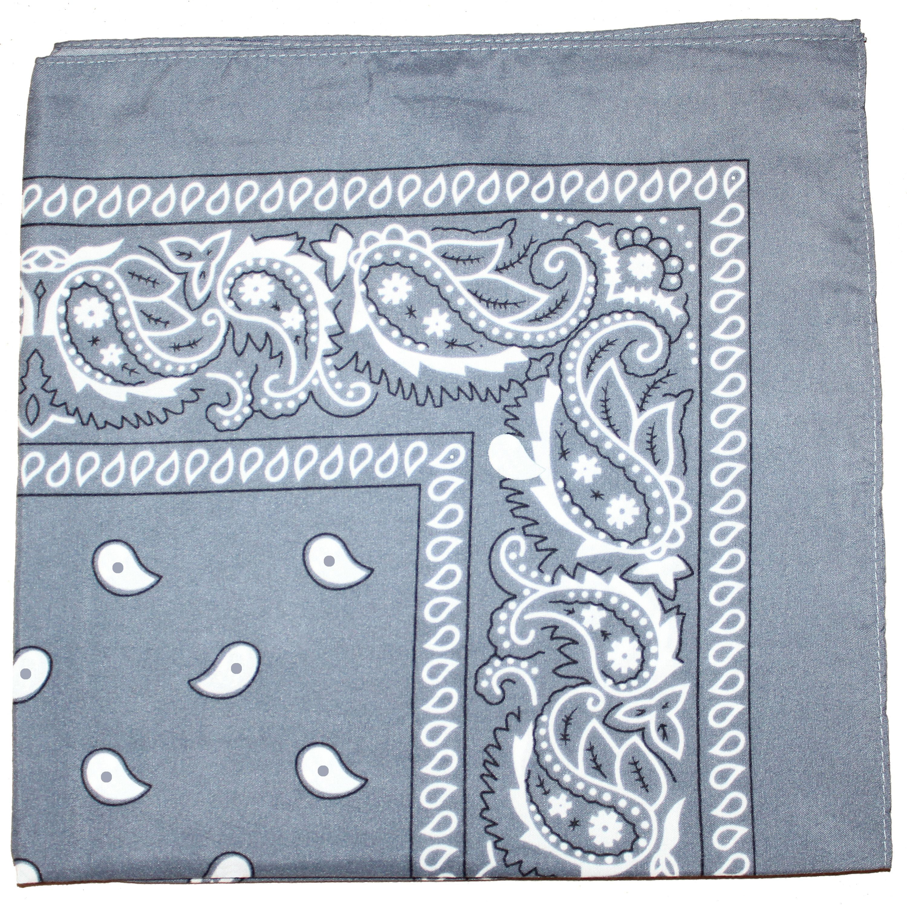 CTM 27 Inch Extra Large Cotton Texas Paisley Bandana - Walmart.com