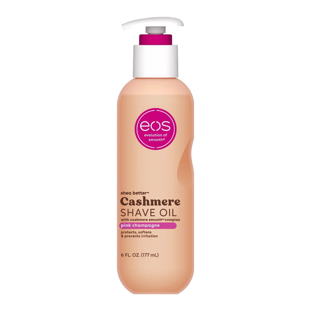 Pack of 4 eos Shea Butter Cashmere Shave Oil - Pink Champagne - 6 OZ ...