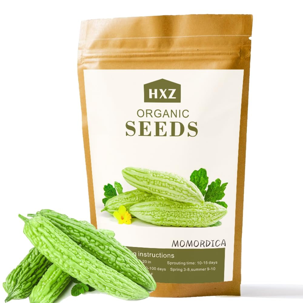 Pack of 40 Bitter Melon Seeds MTN1 for Planting, Asian Bitter Gourd Seeds, Asian Vegetable Seeds ...