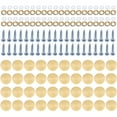 Pack of 40 Decorative Steel Screw Caps Furniture Installation Nails for ...
