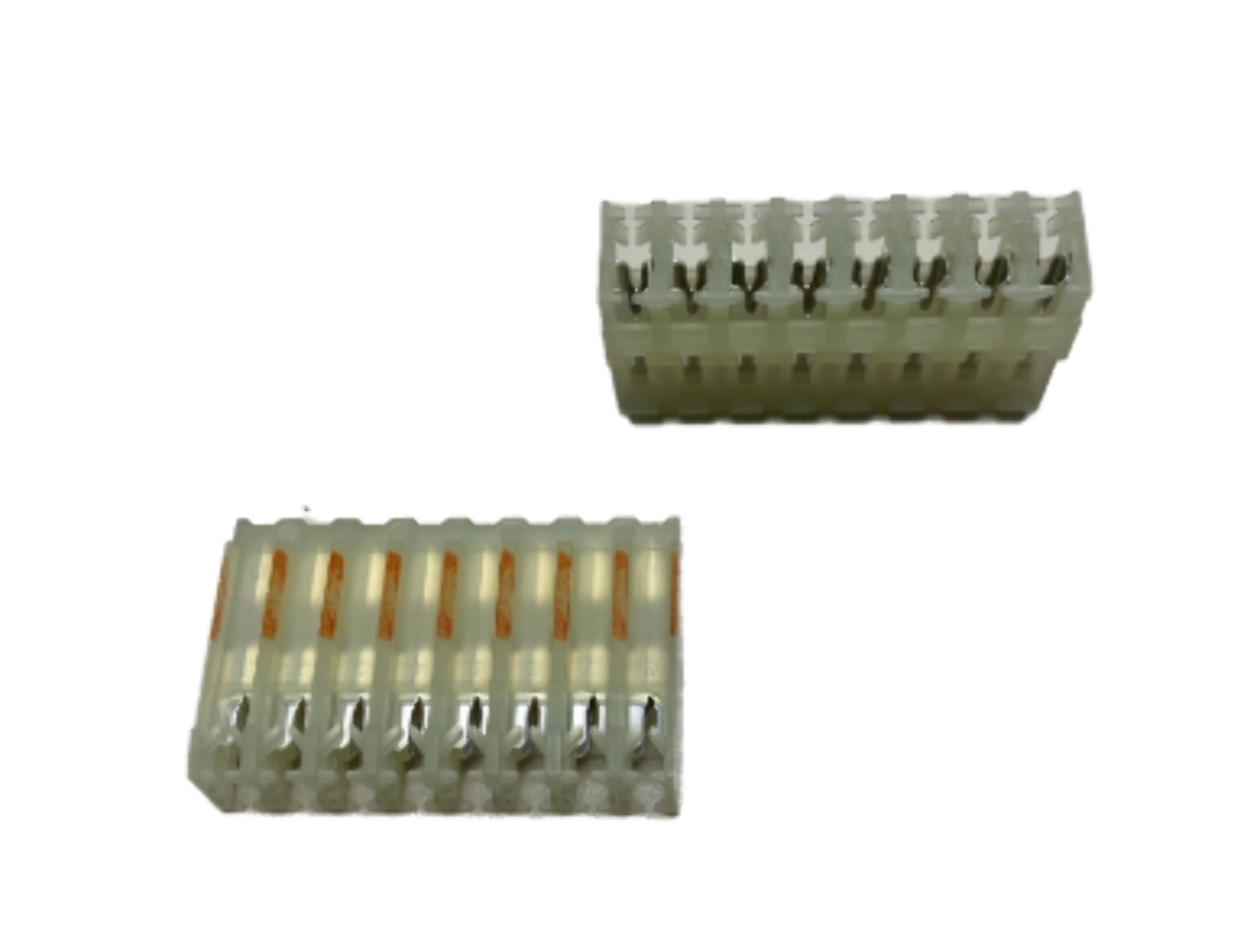 Pack of 47 CE156F18-8-C Connector MTA 8P 18G . 156 Circuit End ...