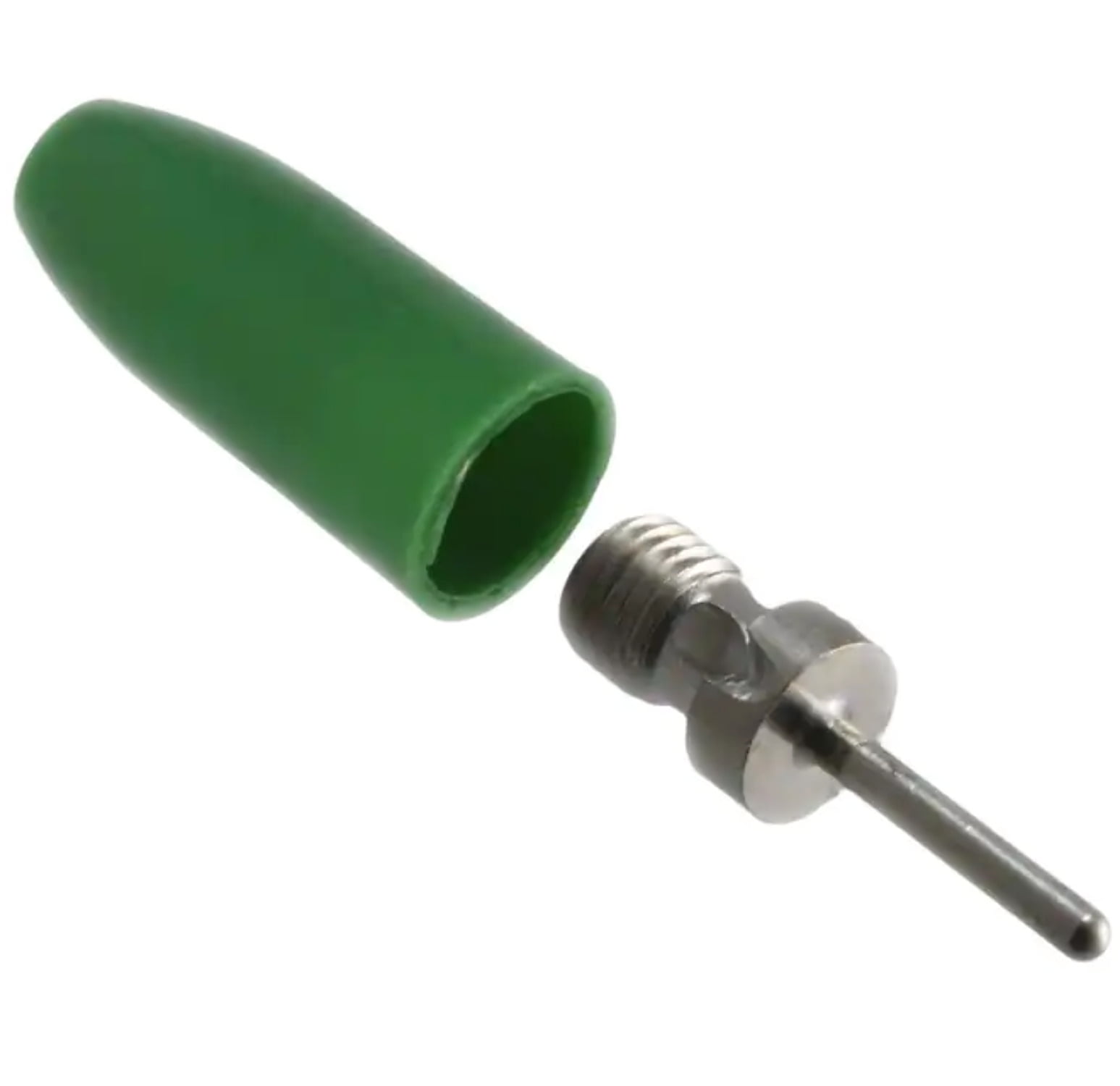 Pack of 5 105-0304-001 Test Plugs Test Jacks TIP PLUG GREEN SOLDERLESS ...