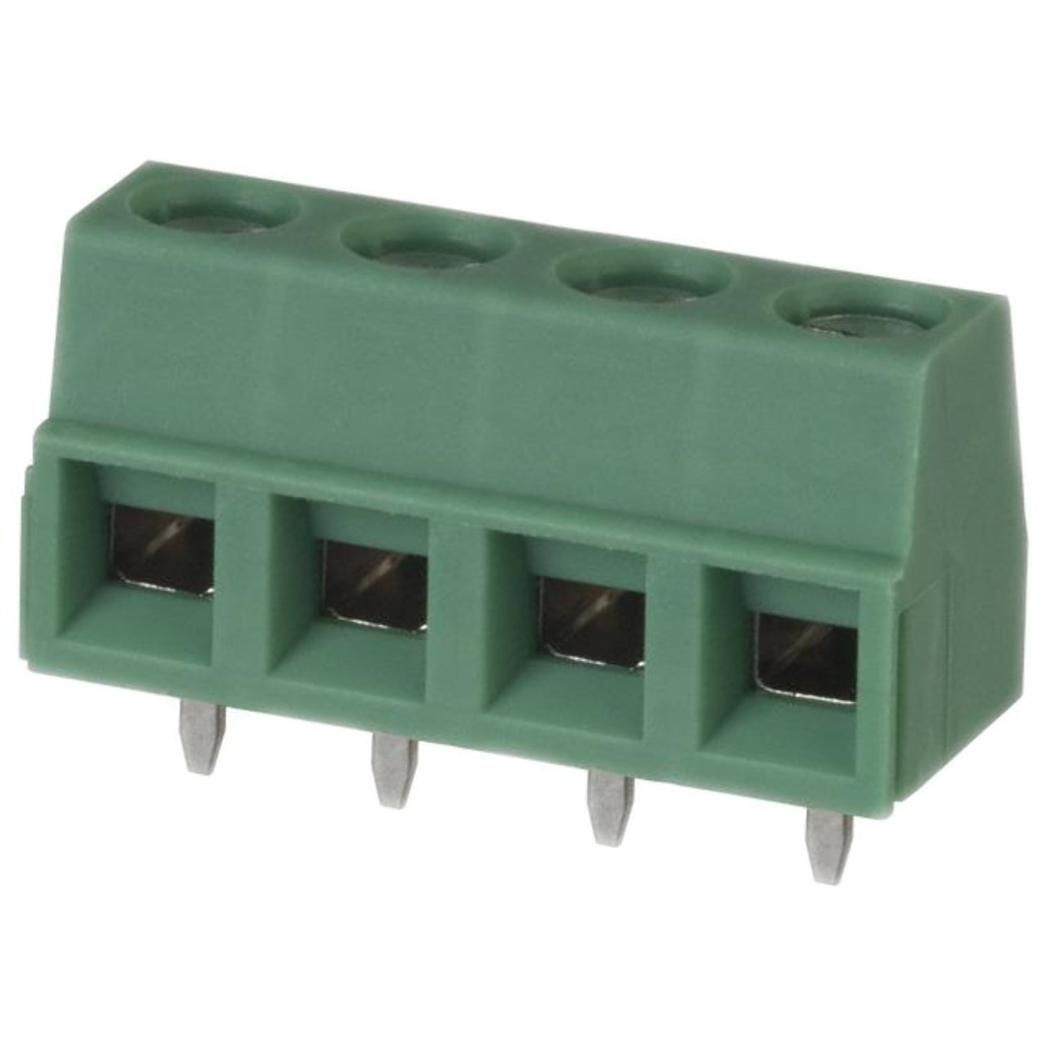 Pack of 5 1729144 Terminal Block 4P SIDE ENT 5.08MM PCB, Bulk, RoHS ...