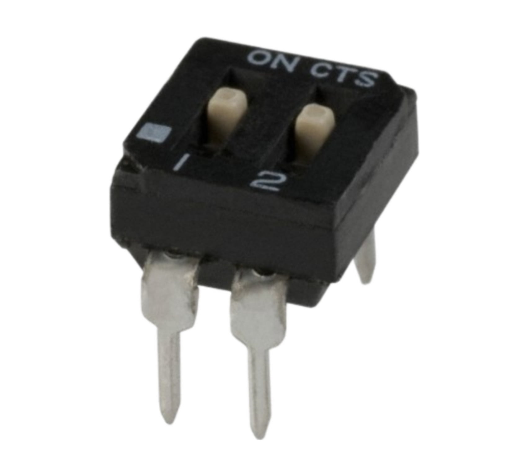 Pack of 5 209-2LPST Dip Switch SPST 2 Position Through Hole Slide ...