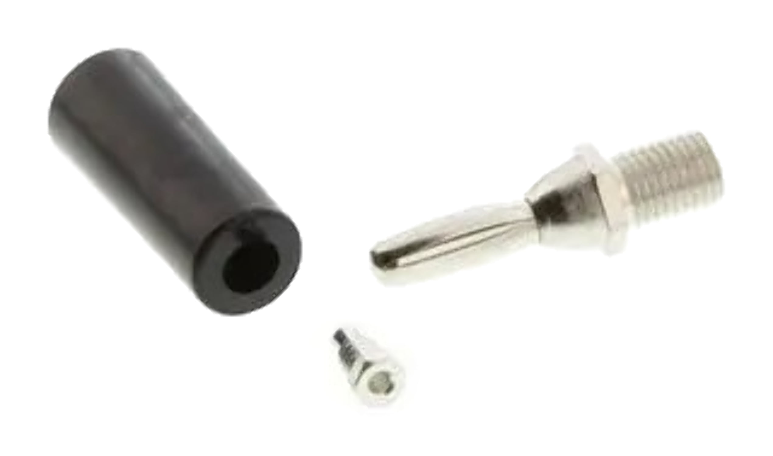 Pack of 5 212-103 Banana Test Connector, Plug, Cable Mount, 15 A, 1 kV ...