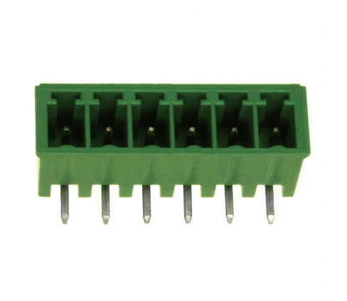 Pack of 5 284513-6 Connector 6 Position Terminal Block Header, Male ...
