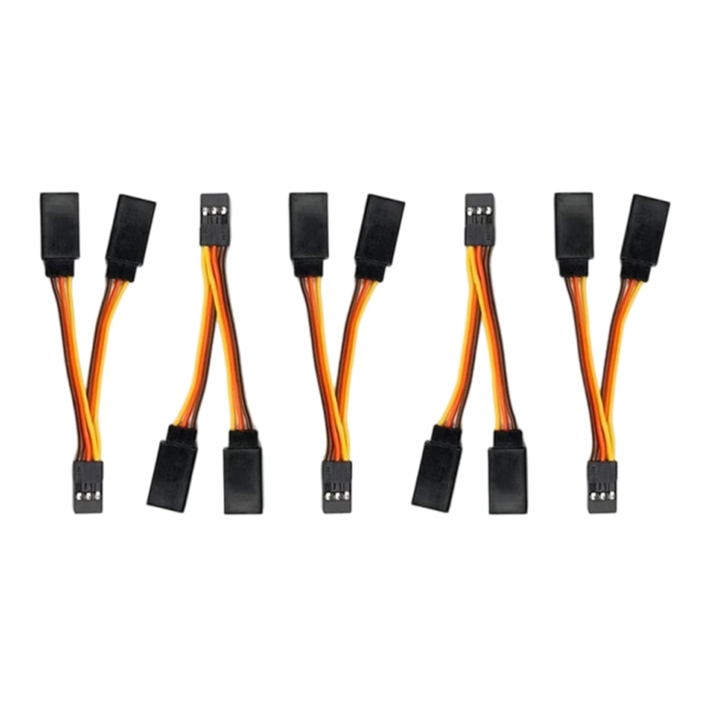 Pack of 5 30Core Short Servo Y Connectors Cables 5cm for Servo Futabas ...
