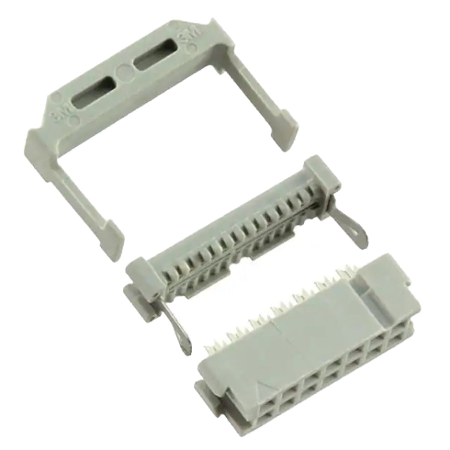 Pack of 5 3385-7014 Connector 14 Position Rectangular Receptacle IDC ...