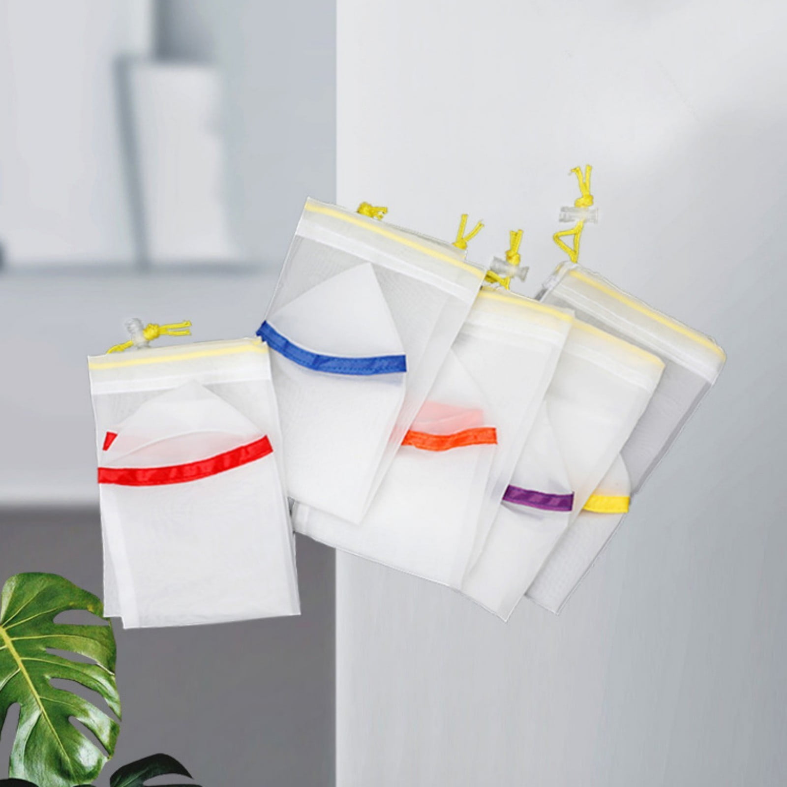 Pack of 5 5 Gallon Full Mesh Filter Bags, 7.8 x 7.8 Inch Filter Press ...