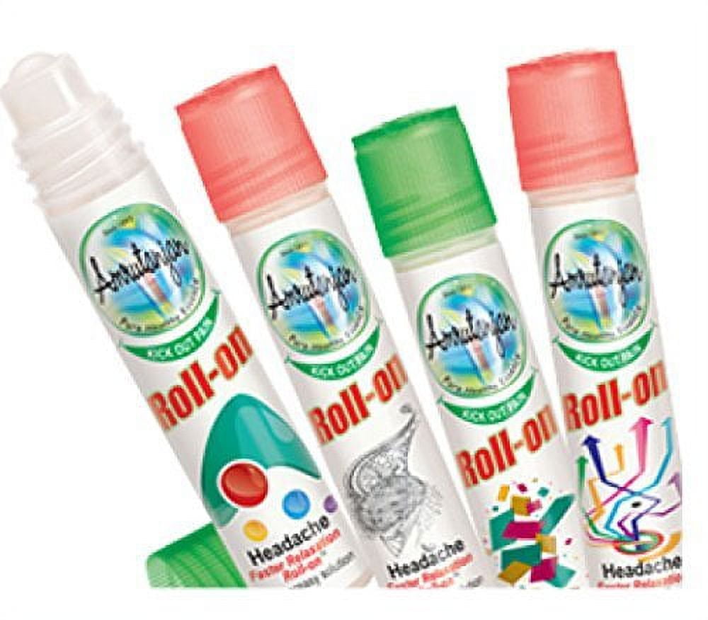 Amrutanjan Dragon Liquid Balm Roll On Pack Of 5