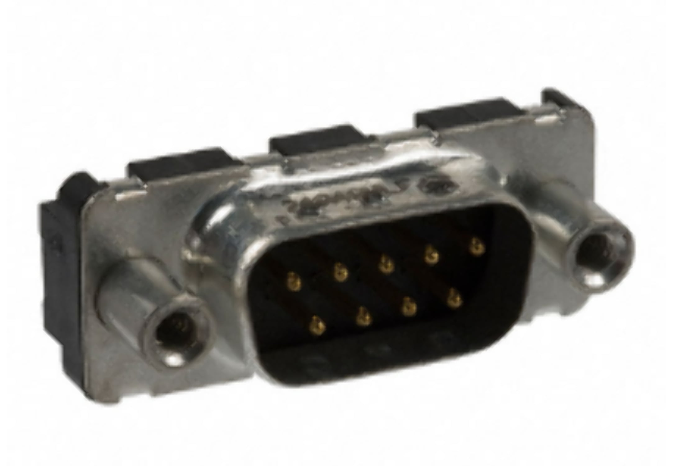 Pack of 5 D09P24A4GV00LF Connector 9 Position D-Sub Plug, Male Pins ...