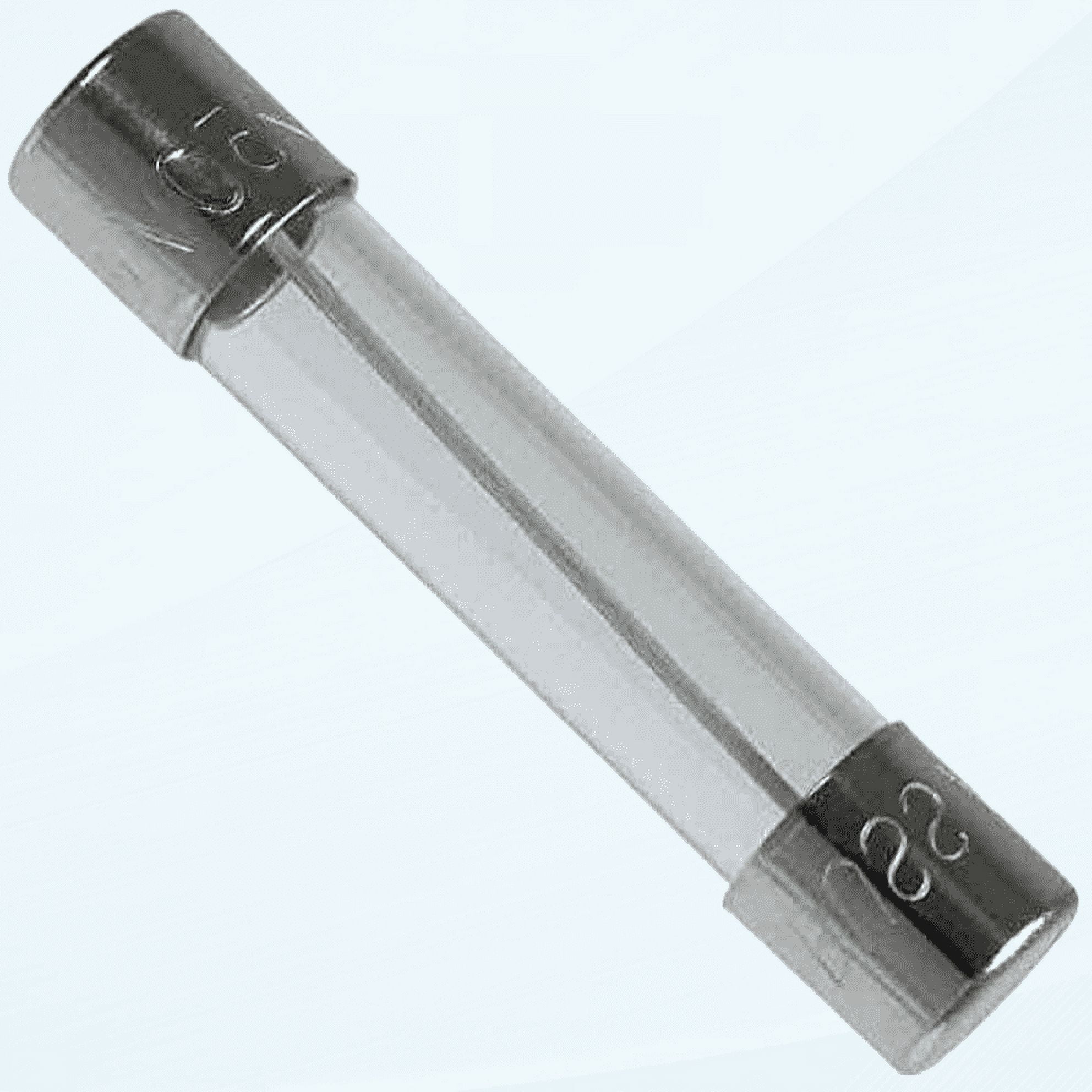 Pack of 5 Fast Blow Glass Fuses 6x30mm, 15A 250V - Walmart.com