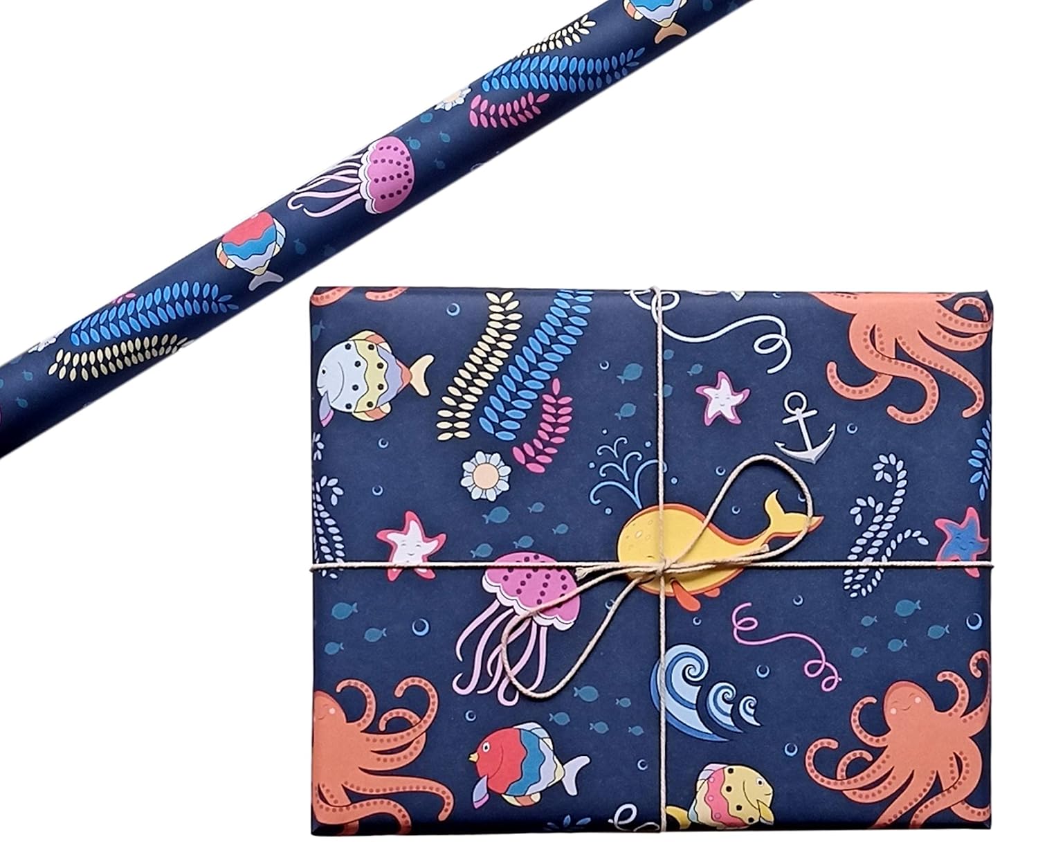 Pack of 5 Gift Wrapping Paper Sheet Gift Paper Gift Wrap Roll Gift ...