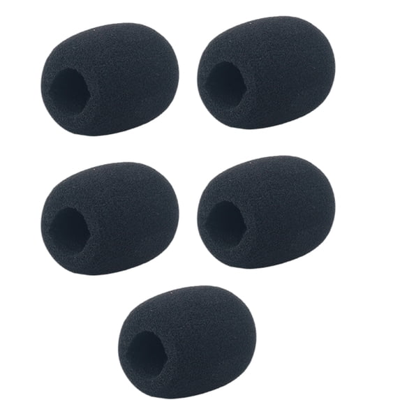 Pack of 5 Microphone Sponges Covers Advanced Winds Foam Reduction ...