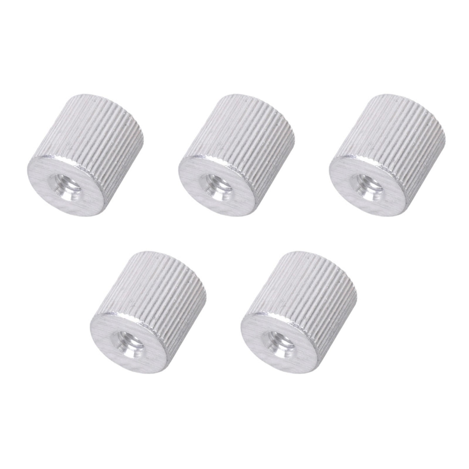 Pack of 5 Rustproof Aluminum 1/4in Female to Female Screw Adapter for ...