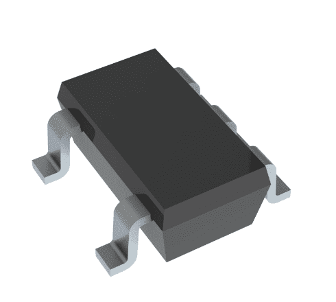 Pack of 5 SN74LVC1G126DBVR IC Buffer, Non-Inverting 1 Element 1 Bit per Element 3-State Output ...