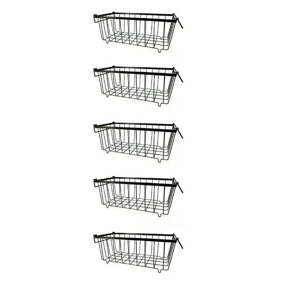 Pack of 5 Stackable Freezer Baskets Freezer Organizing Case Freezer ...