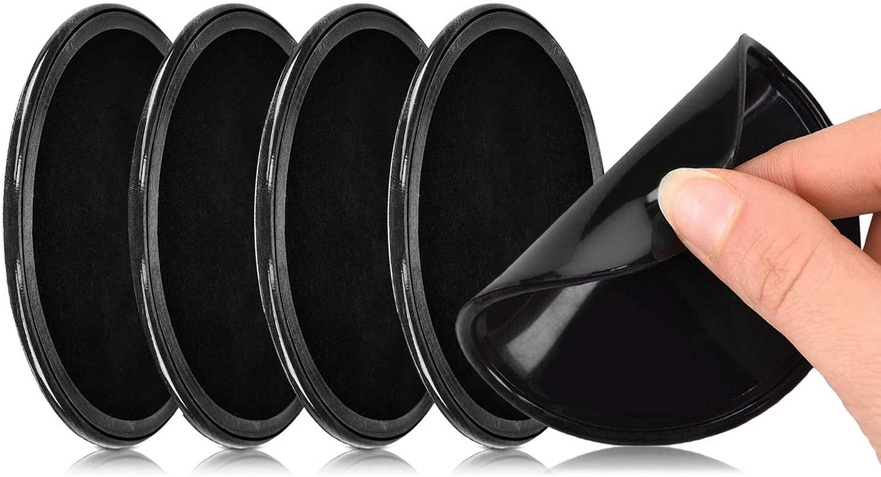 Pack of 5 Universal Non-Slip Pads, Non-Slip Double Sided Sticky Gel Pad ...