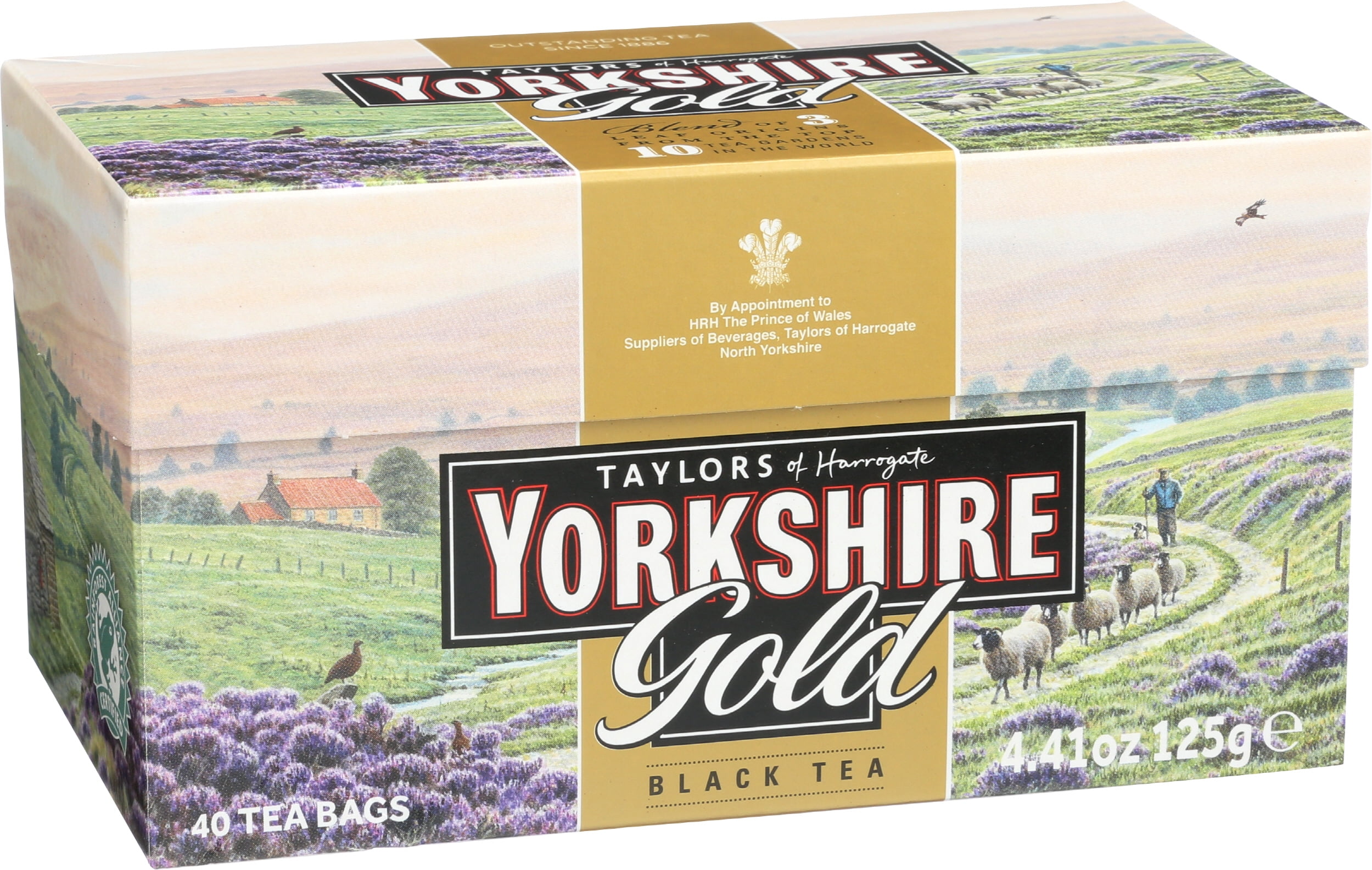 Pack of 5, Yorkshire Yorkshire Gold Black Tea, 4.41 oz - Walmart.com