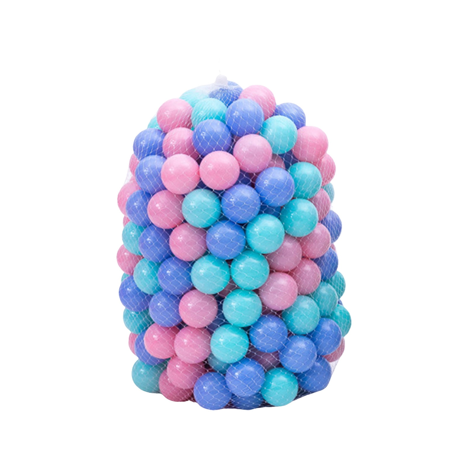 Pack of 50 Ball Pits Balls, Indoor/Outdoor Playtime Spheres Easy Clean ...
