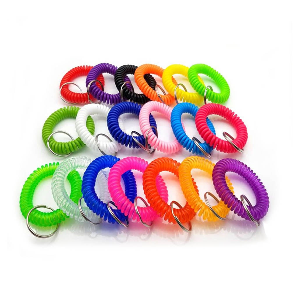 Walmart's Pack of 50 Stretchy Bracelet Keychain, Elastic Bands ...