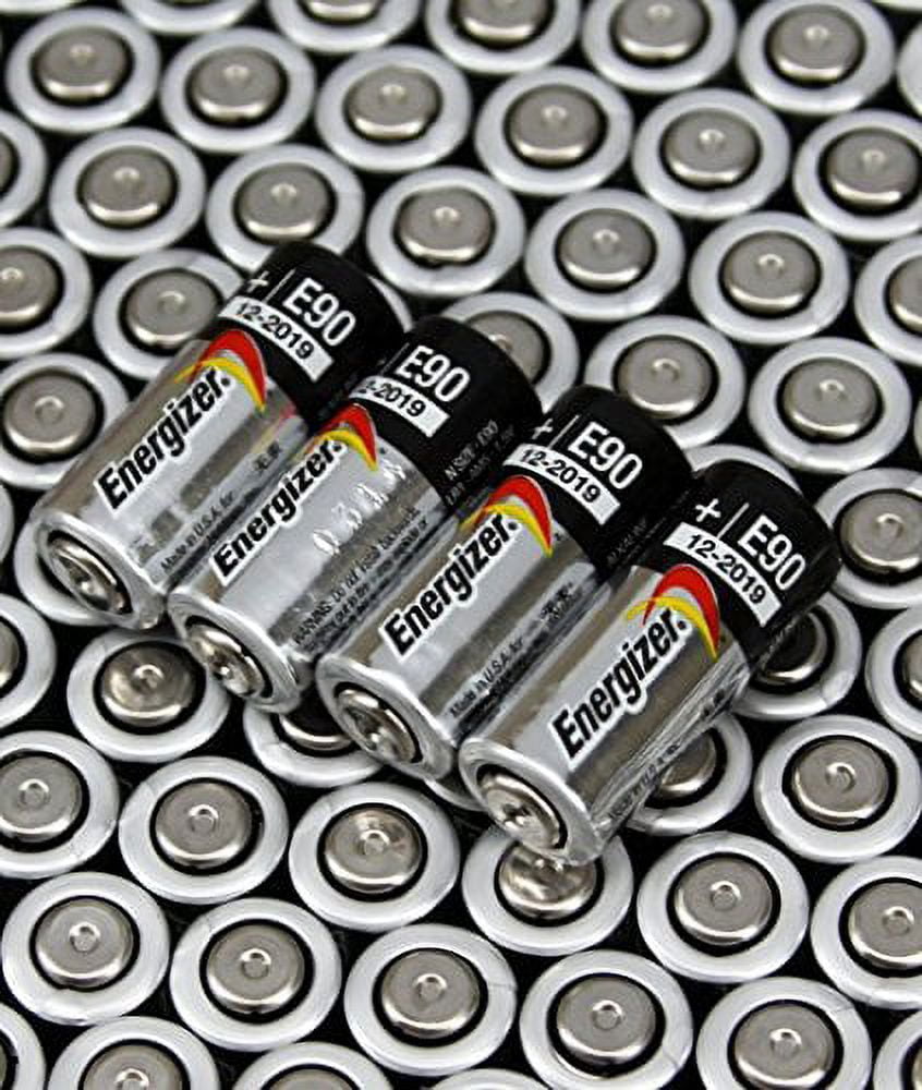 Pack of 50 Energizer E90 N Size 1.5V Alkaline Battery - Bulk Pack ...