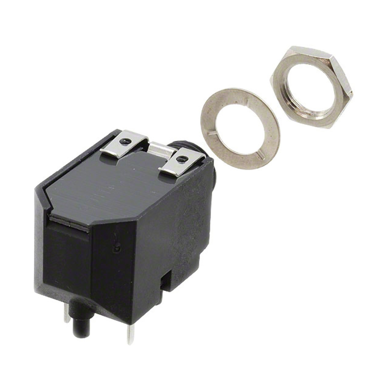 Pack of 50 RN114BPC Connector, AV, Phone, Jack, 3 Cont, Sz 1/4, PCB Mnt, Rt. Ang, Insulated, RN ...