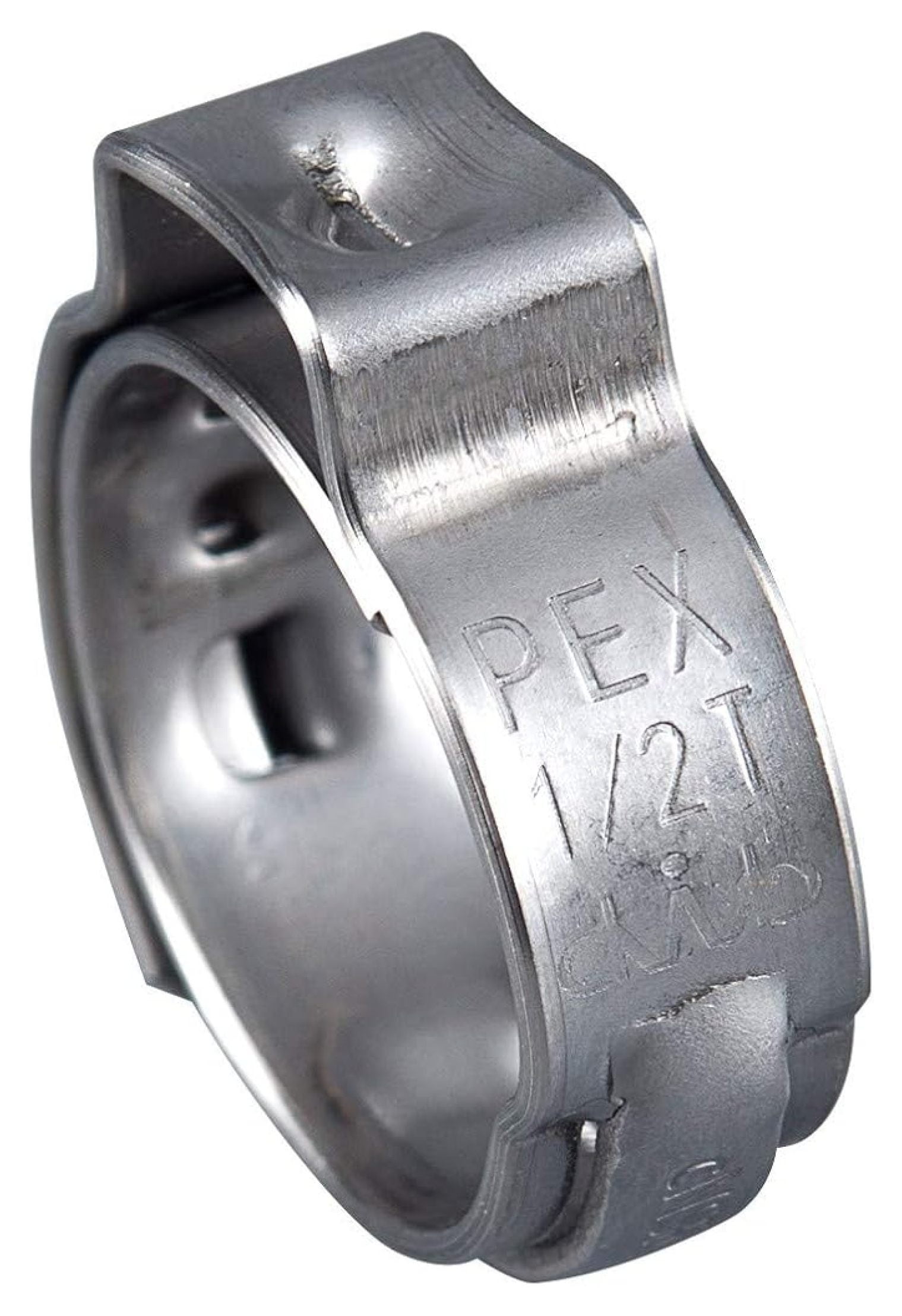 (Pack of 500) 1/2-inch Stainless Steel Pex Cinch Clamp Rings for Pex ...