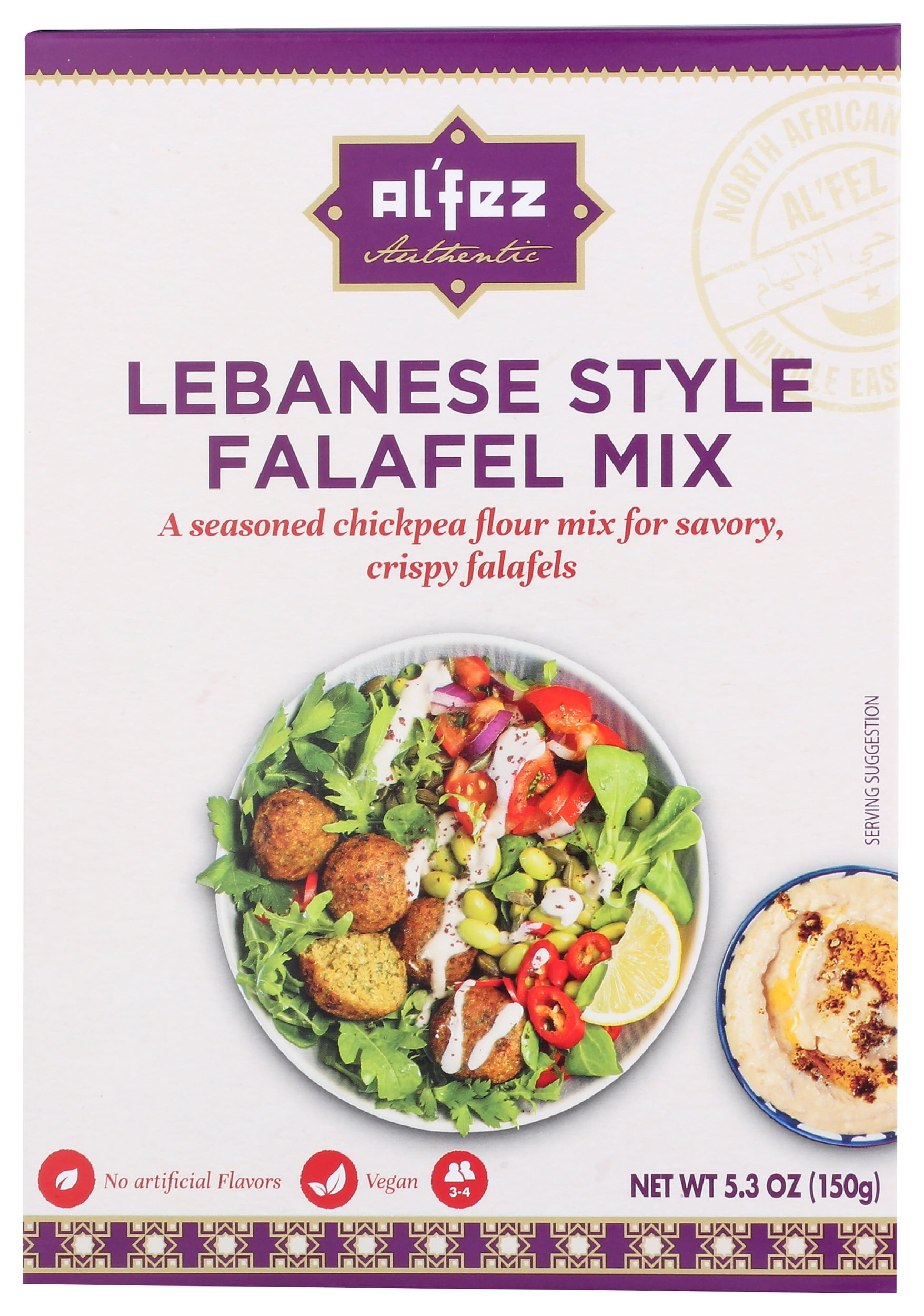 (Pack of 6), Al Fez Lebanese Style Falafel Mix, 5.3 oz - Walmart.com