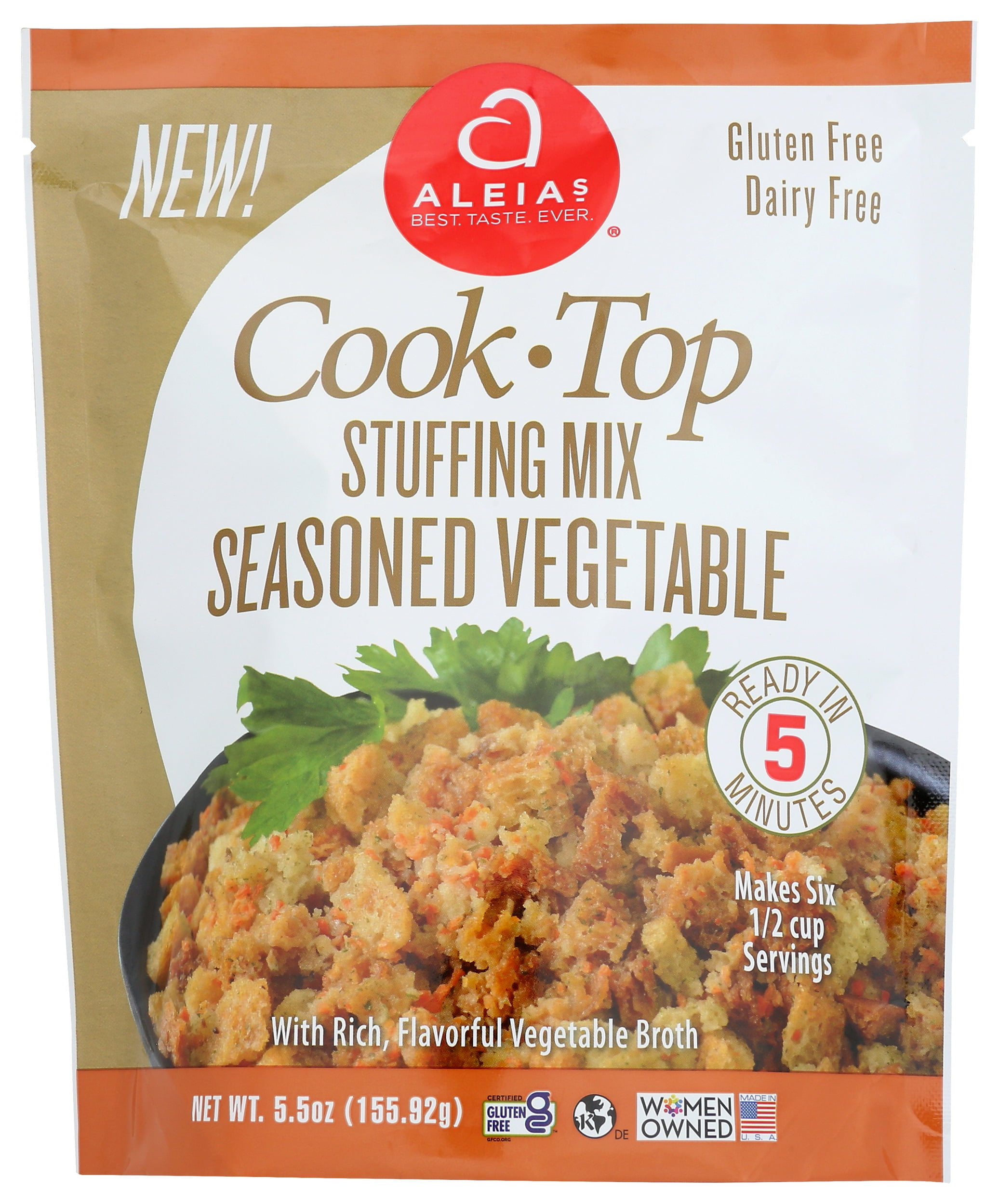 (Pack of 6), Aleias Stuffing Vegetable Season, 5.5 Oz - Walmart.com