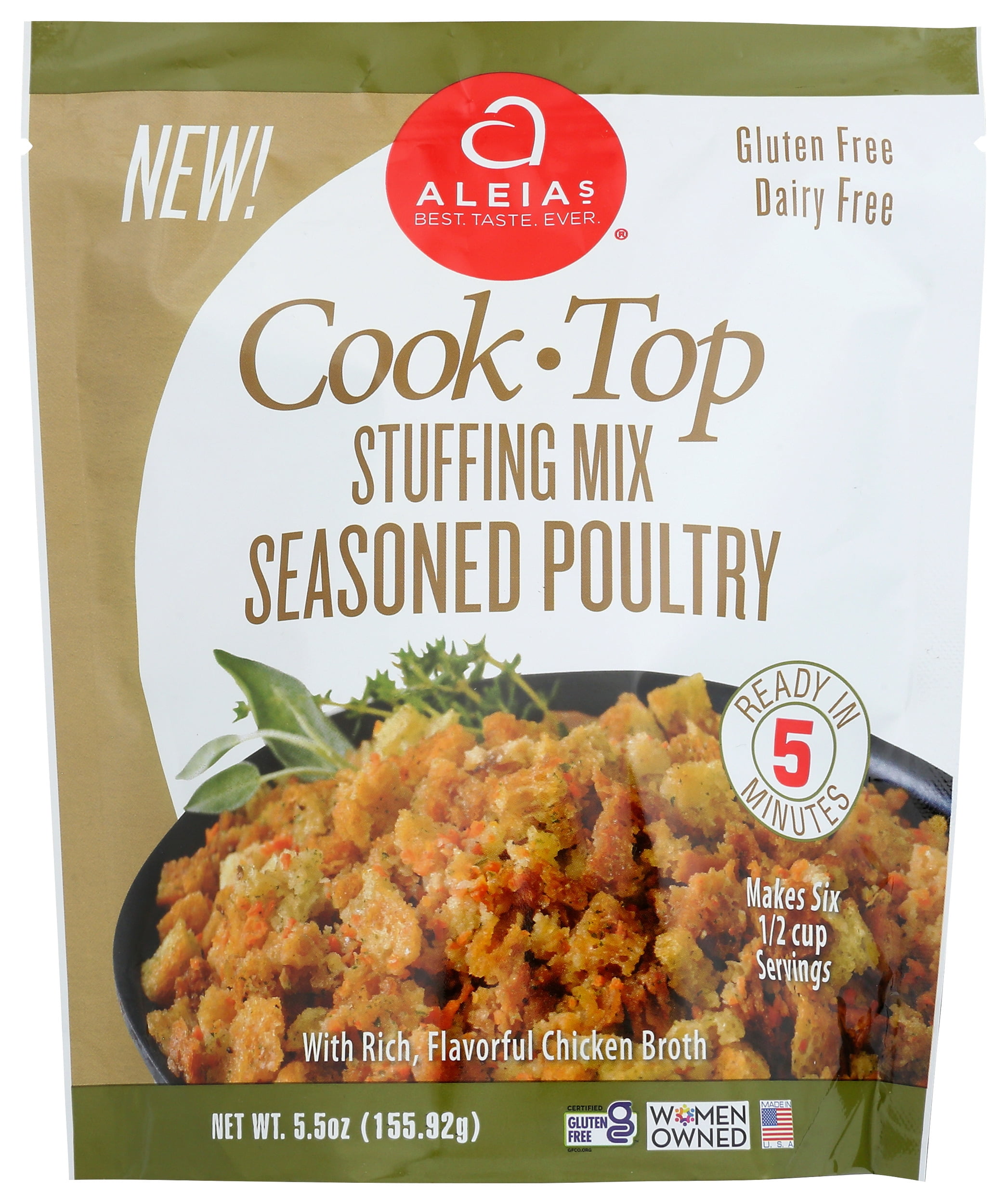 (Pack of 6), Aleias Sutffing Poultry Seasoned, 5.5 Oz - Walmart.com