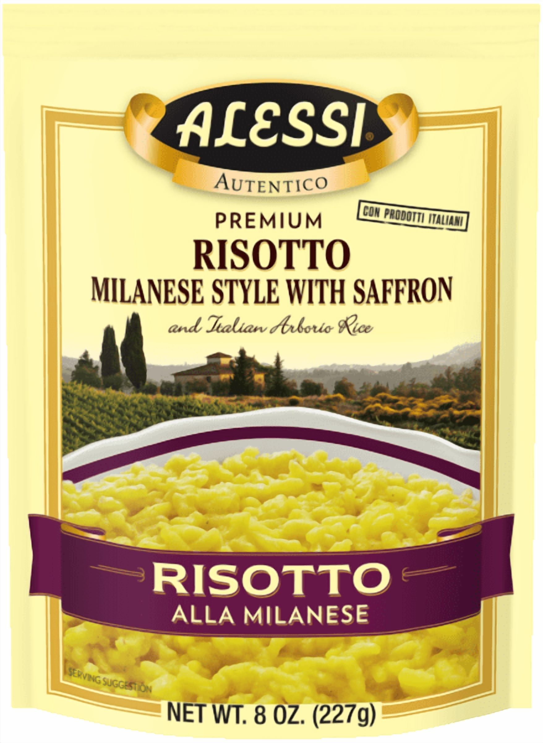 Pack of 6, Alessi Risotto Alla Milanese Style With Saffron, 8 oz ...