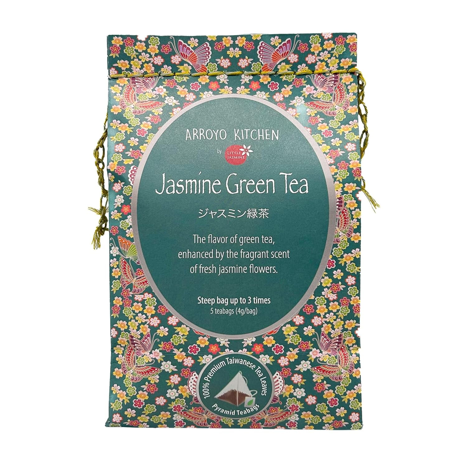 (Pack of 6), Arroyo Kitchen Jasmine Green Tea 5CT, 0.7 oz - Walmart.com