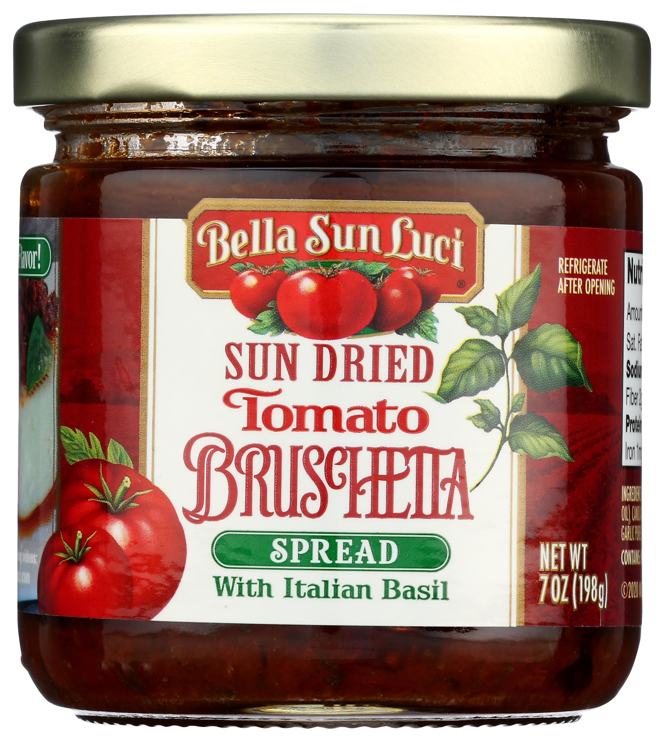 (Pack of 6), Bella Sun Luci Sun Dried Tomato Bruschetta, 7 oz - Walmart.com
