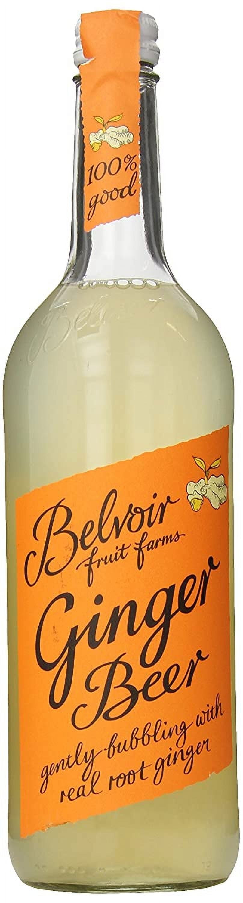 (Pack of 6) Belvoir Organic Ginger Beer, 25.4 fl oz - Walmart.com