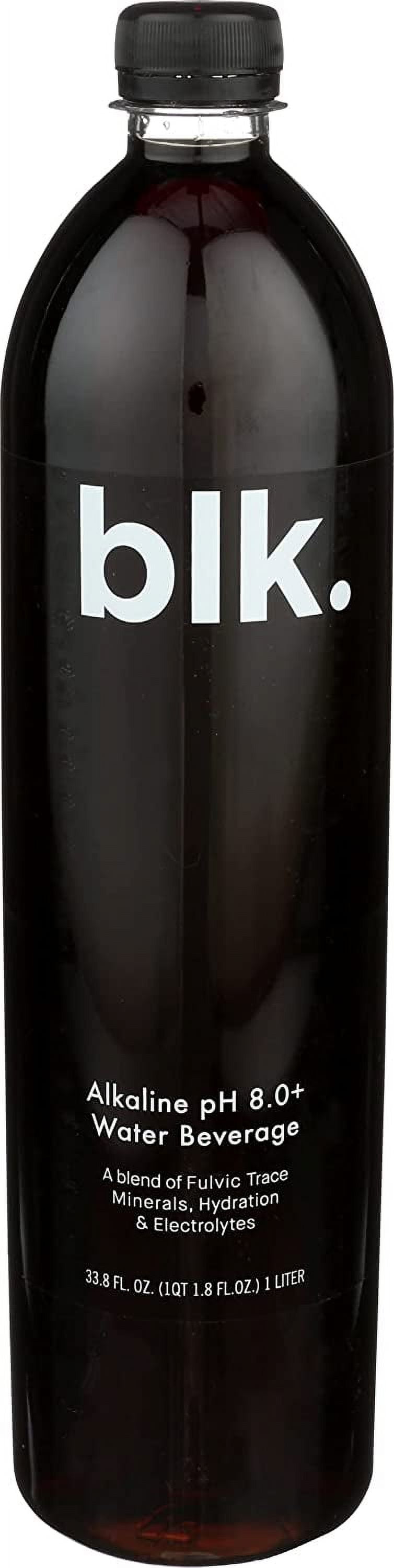 (Pack of 6), Blk Spring Water Enriched with Fulvic Acid, 33.8 fl oz ...