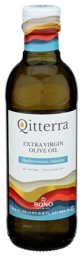 (Pack of 6) Bono Qitterra Mediterranean Extra Virgin Olive Oil 16.9 fl ...