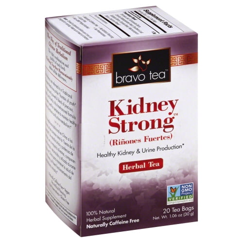(Pack of 6) Bravo Teas Kidney Strong Tea 20 Bg - Walmart.com