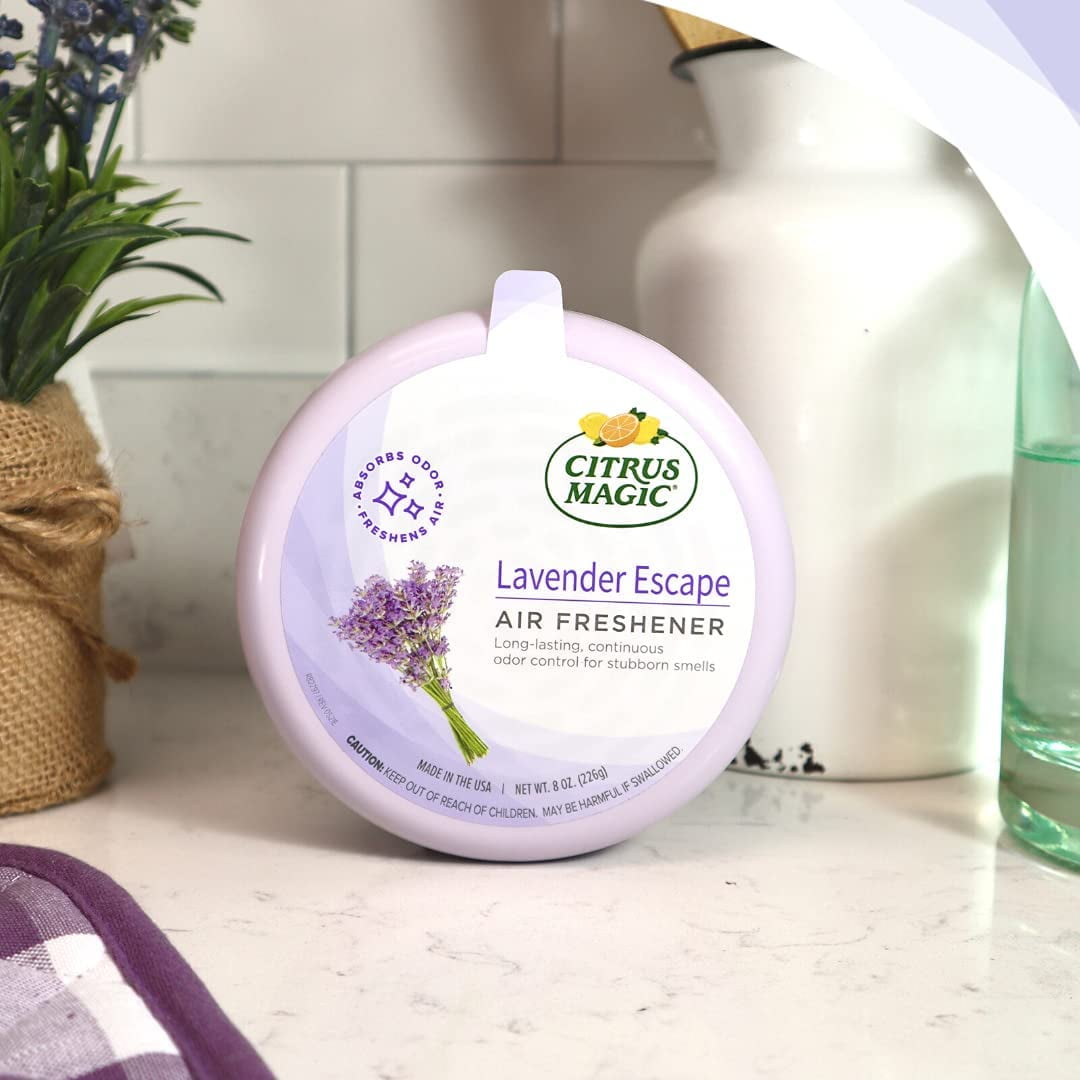 Pack of 6, Citrus Magic Lavender Escape Air Freshener, 8 oz - Walmart.com
