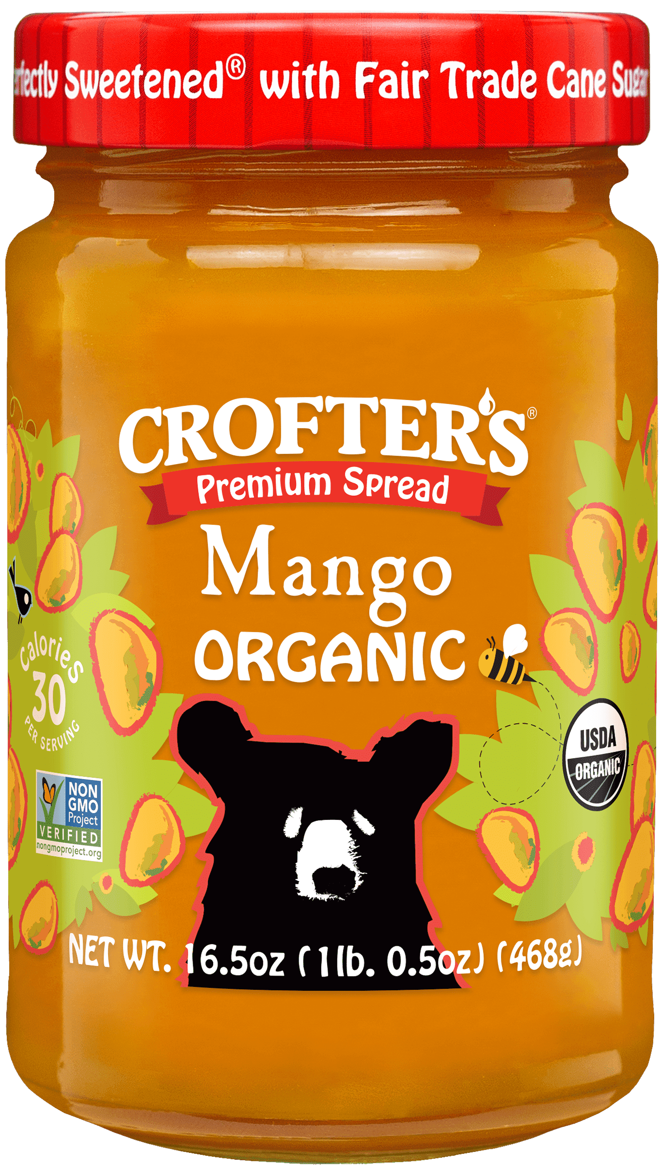 (Pack of 6), Crofters Premium Mango Spread, 16.5 oz - Walmart.com