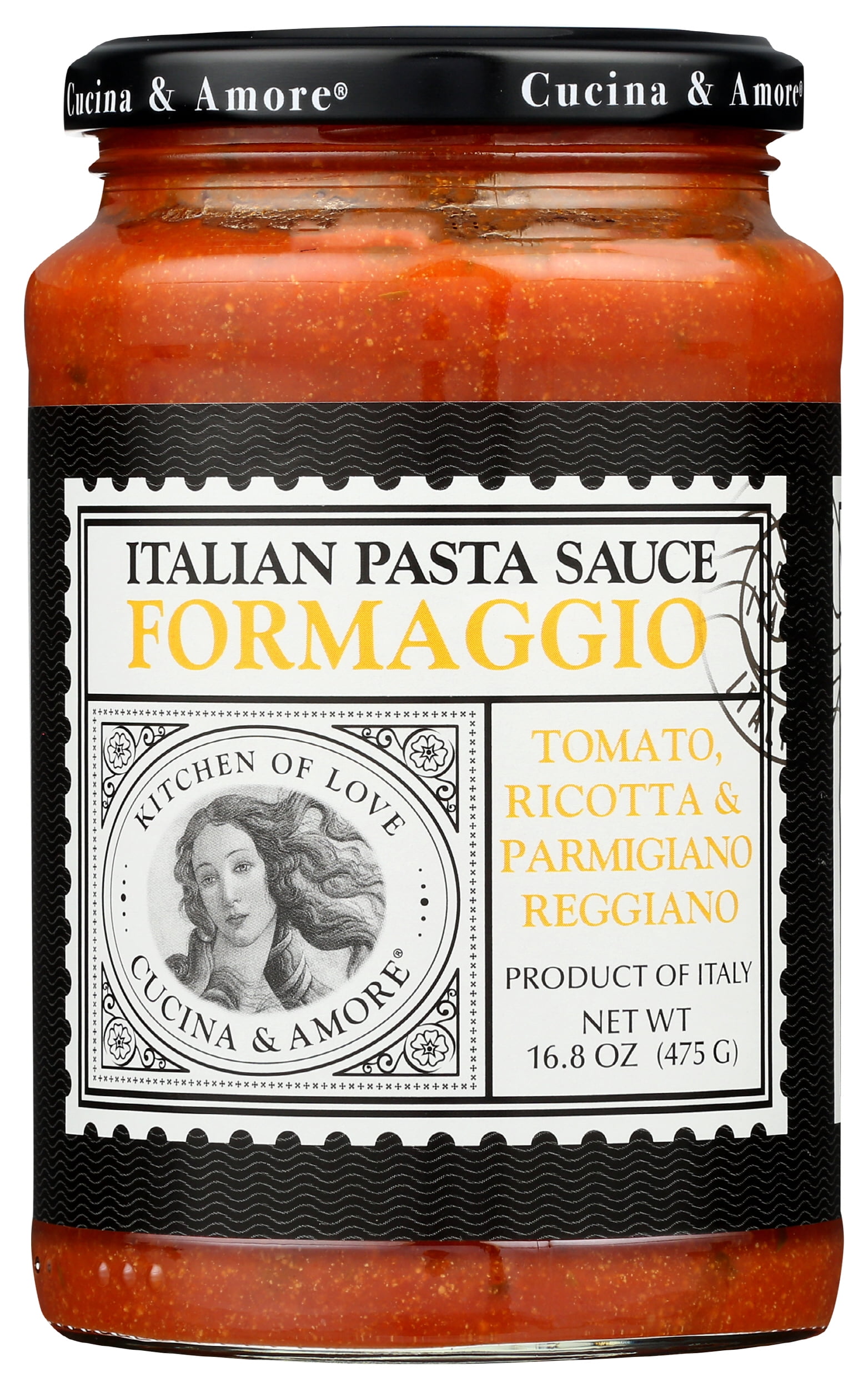 Pack of 6, Cucina & Amore Formaggio Pasta Sauce, 16.8 oz - Walmart.com