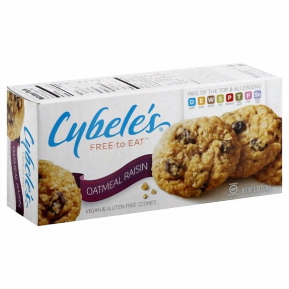 (Pack of 6) Cybele's Oatmeal Raisin Cookies 6 Oz - Walmart.com
